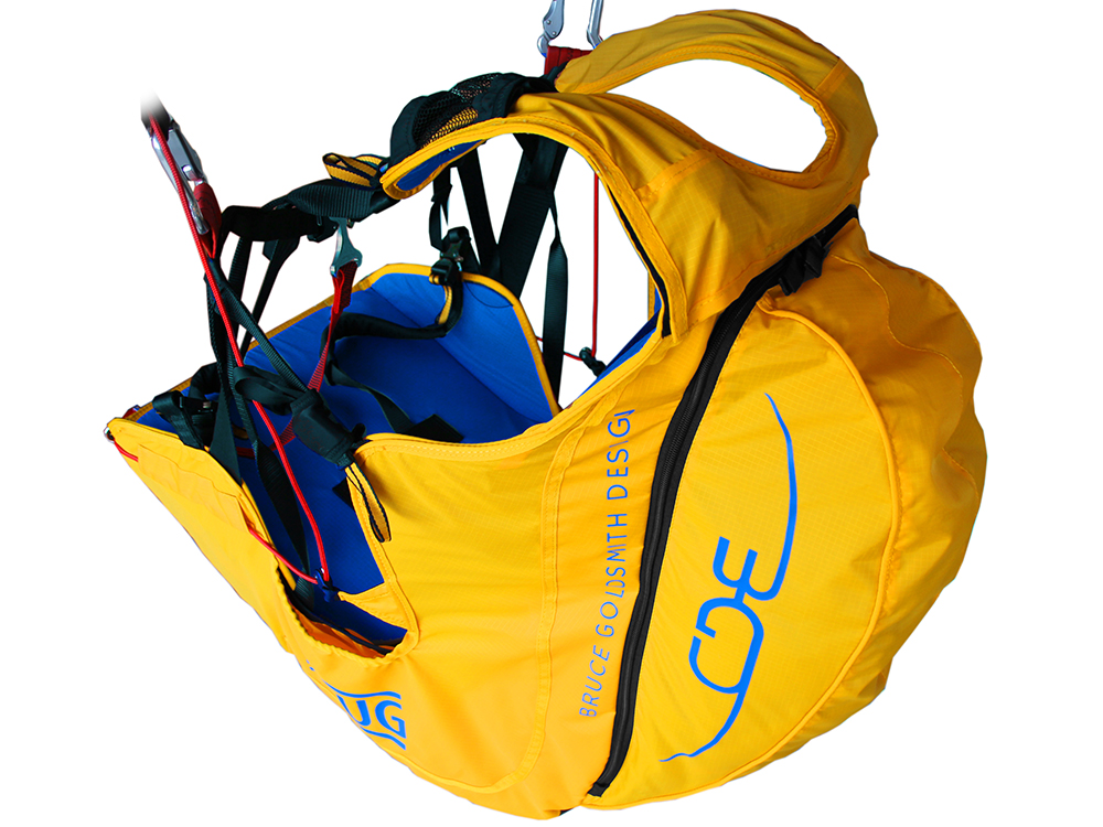 BGD Snug recreational paragliding harness