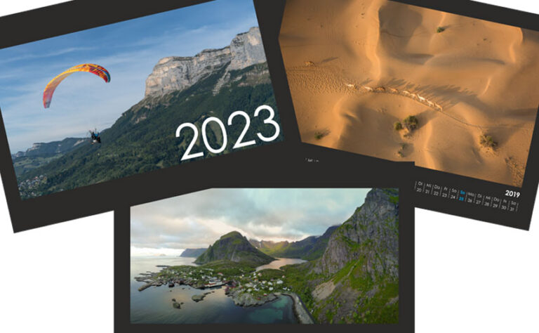 Free-flying calendars for 2023
