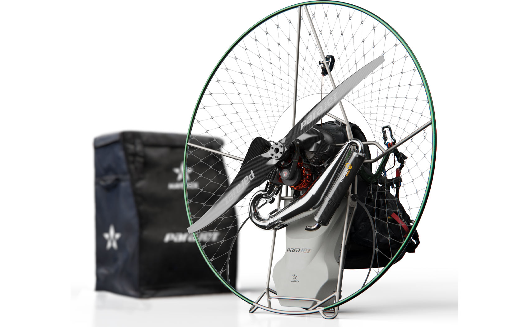 Parajet launch Maverick II and Neon