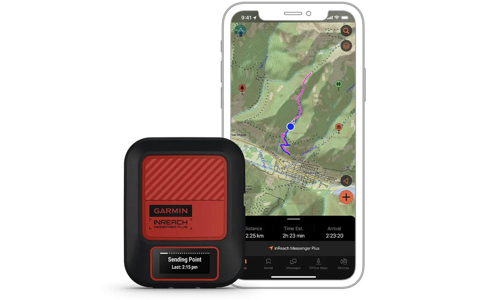 Garmin's new inReach Messenger Plus